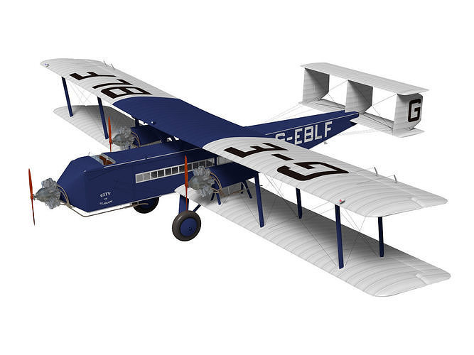 Armstrong Whitworth Argosy 3D model | CGTrader