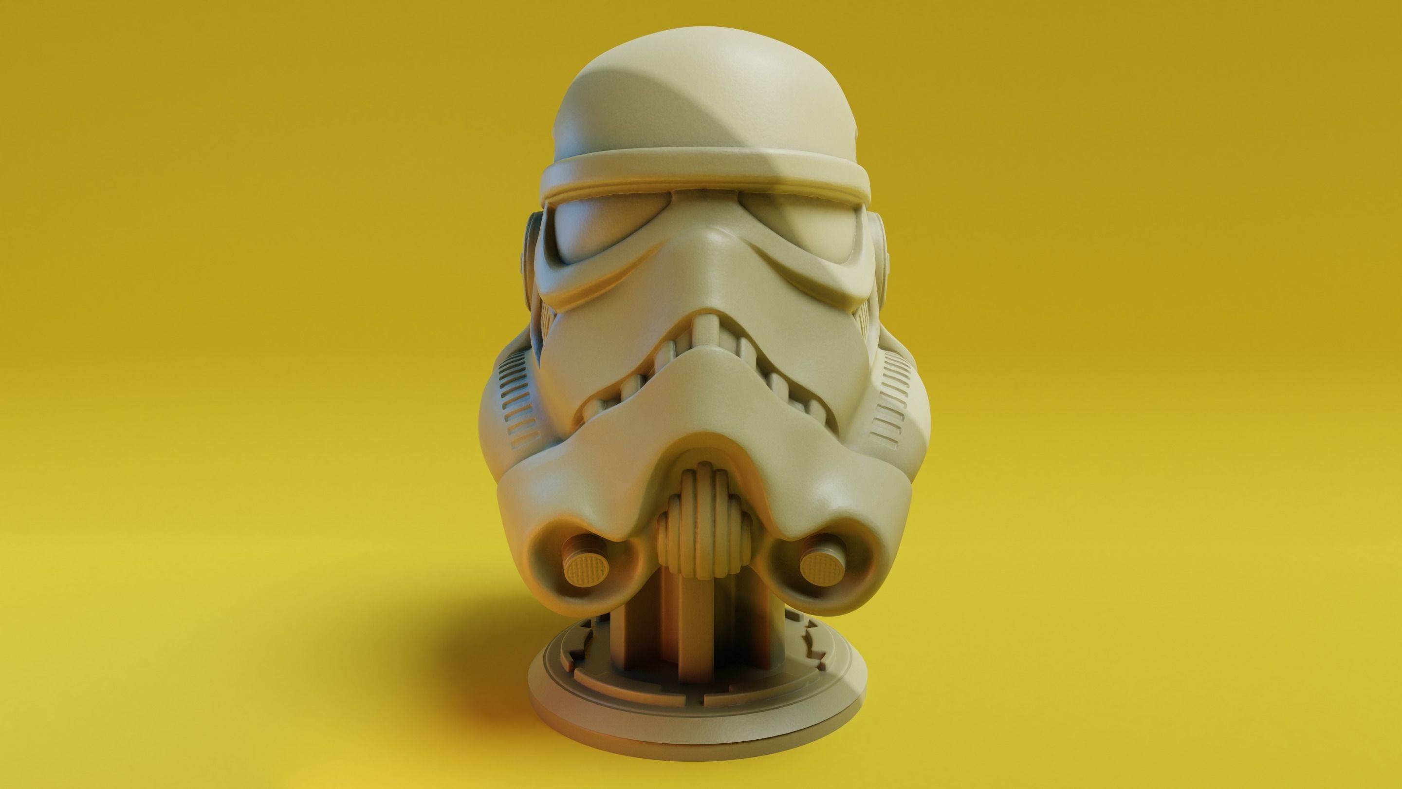 Stormtrooper Bust 3D Print 3D model 3D printable | CGTrader
