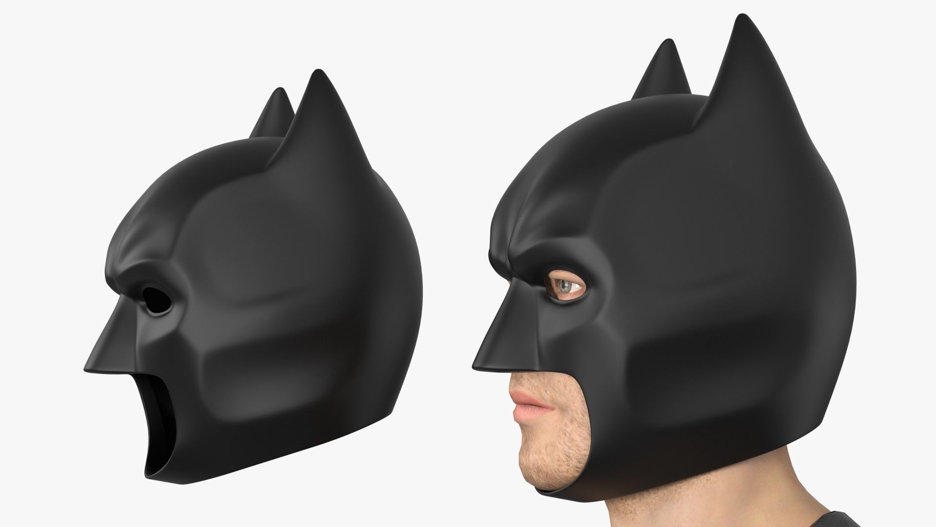 Batman Mask 3D model | CGTrader
