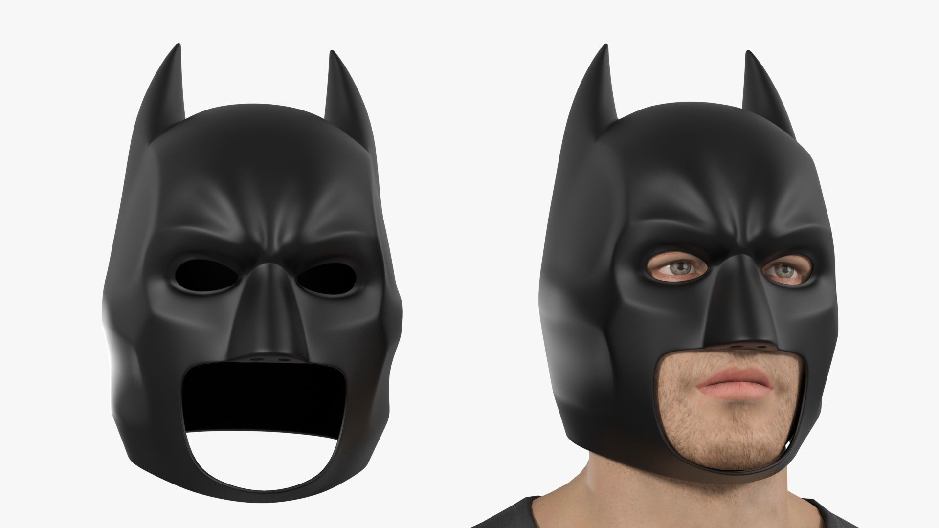 Batman Mask 3D model | CGTrader