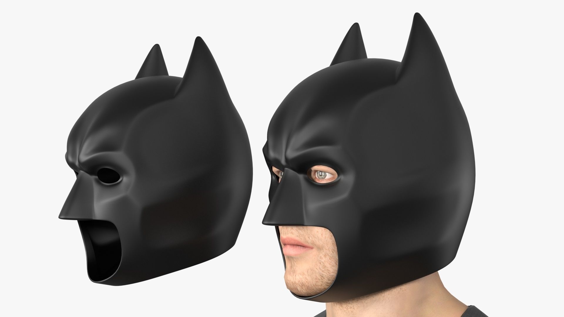 Batman Mask 3D model | CGTrader