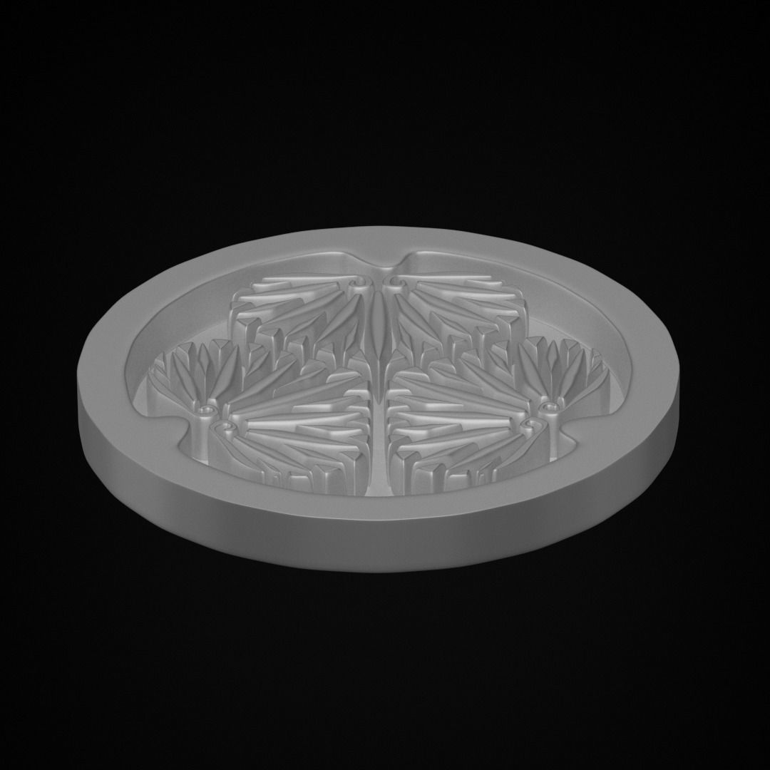 Tokugawa Kamon - Samurai Clan Crest 3D model | CGTrader