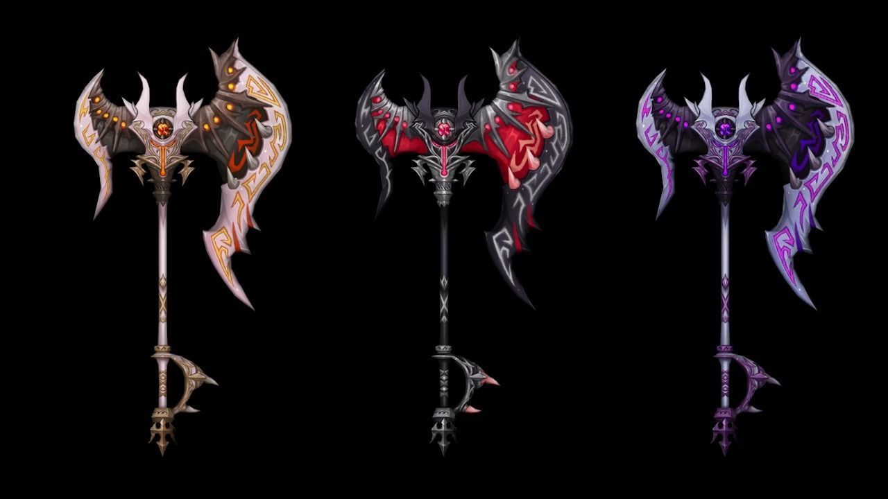 3D model Corrupted Holy Axe VR / AR / low-poly | CGTrader