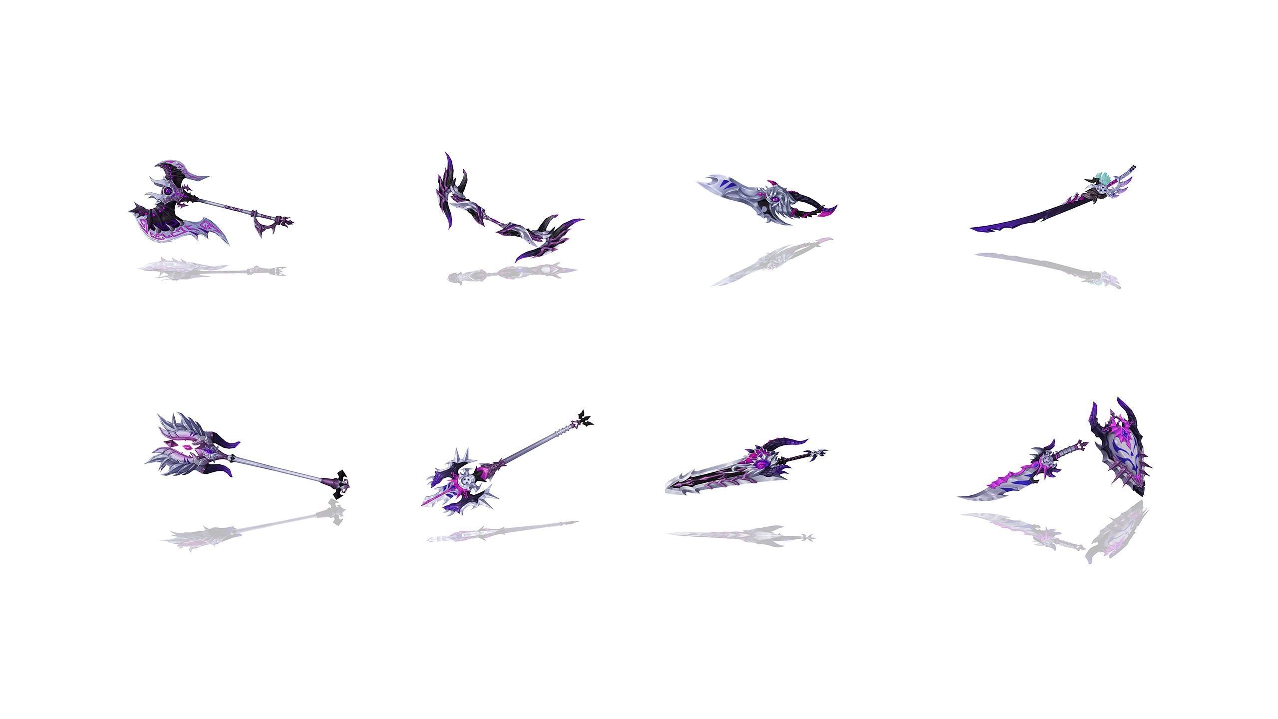 3D Model Collection Corrupted Holy Weapons VR / AR / low-poly | CGTrader