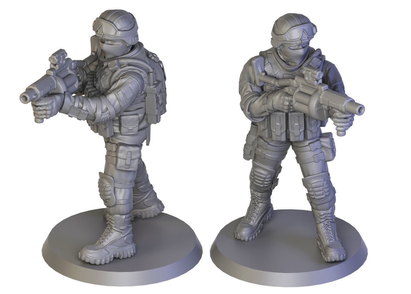 Soldiers Constructor 3D model 3D printable | CGTrader