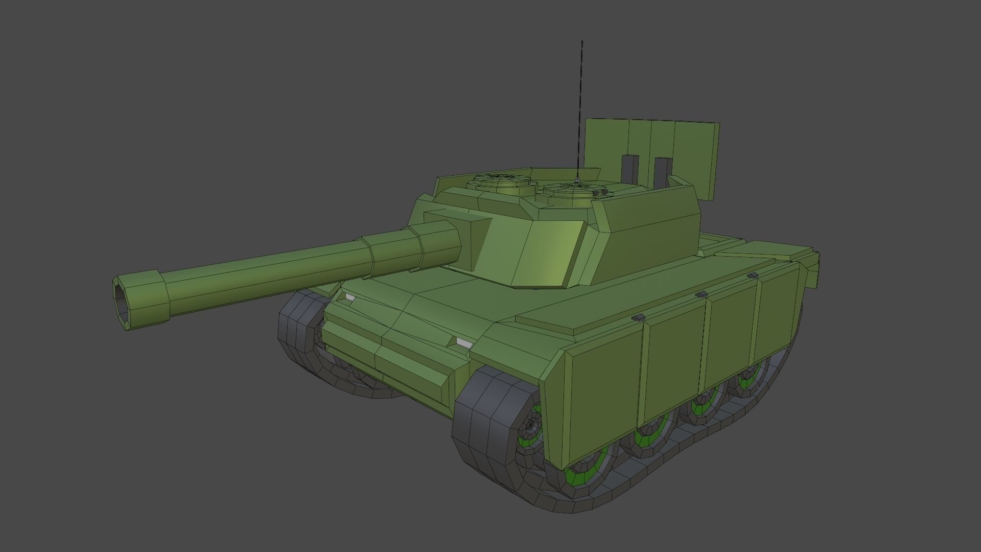 3D model Simple Stylized Tank VR / AR / low-poly | CGTrader