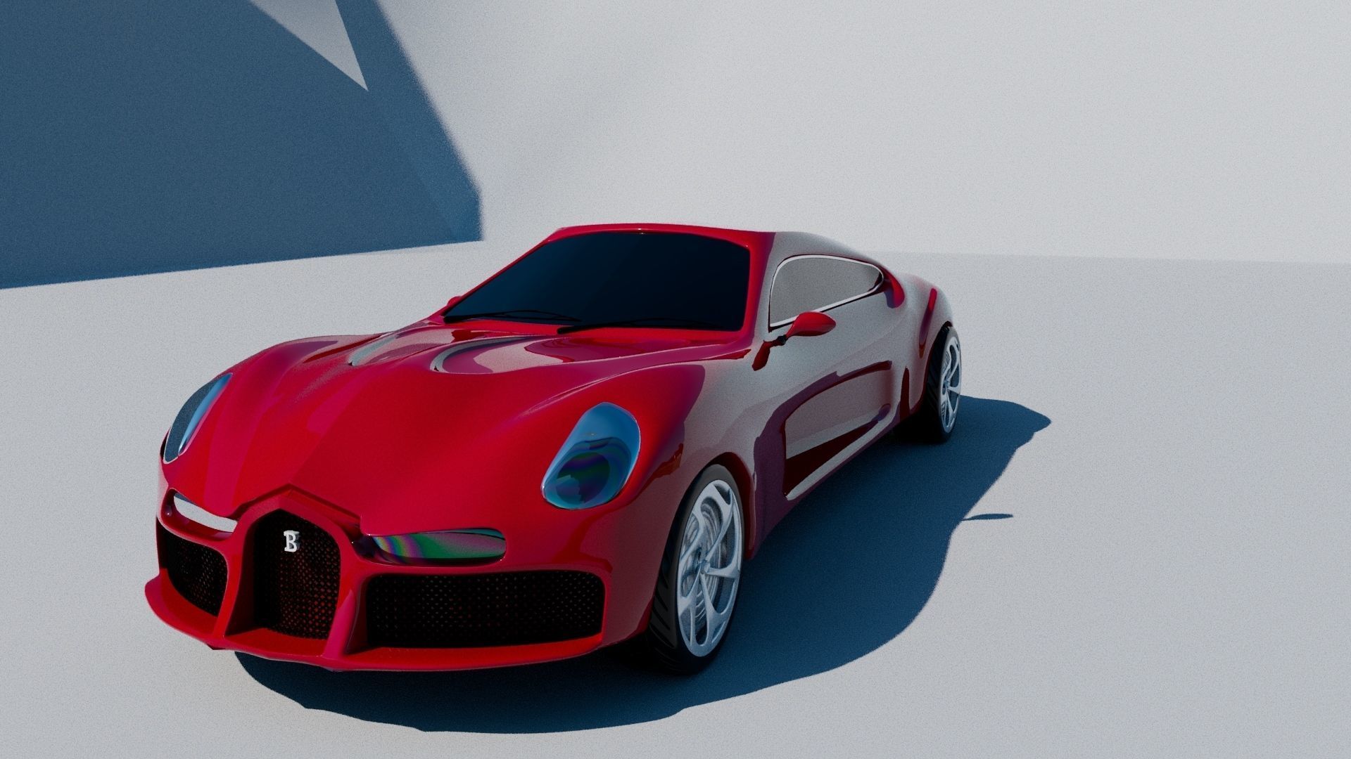 bugatti car 3D model | CGTrader