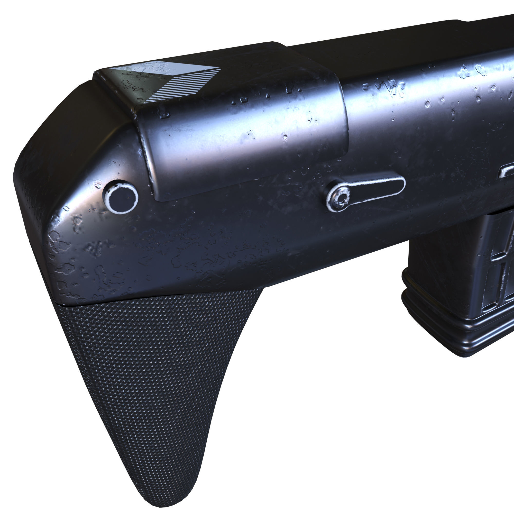 gun m3 3D model | CGTrader