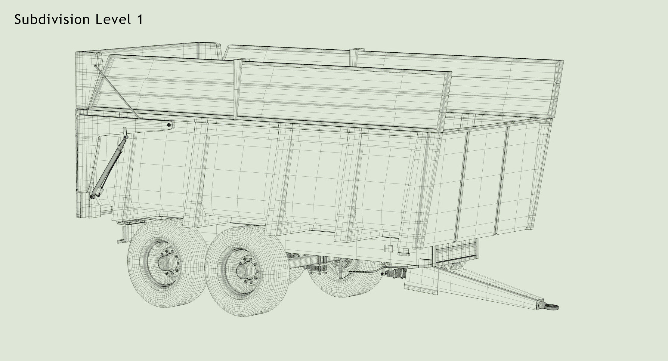Cargo Trailer 3D model | CGTrader