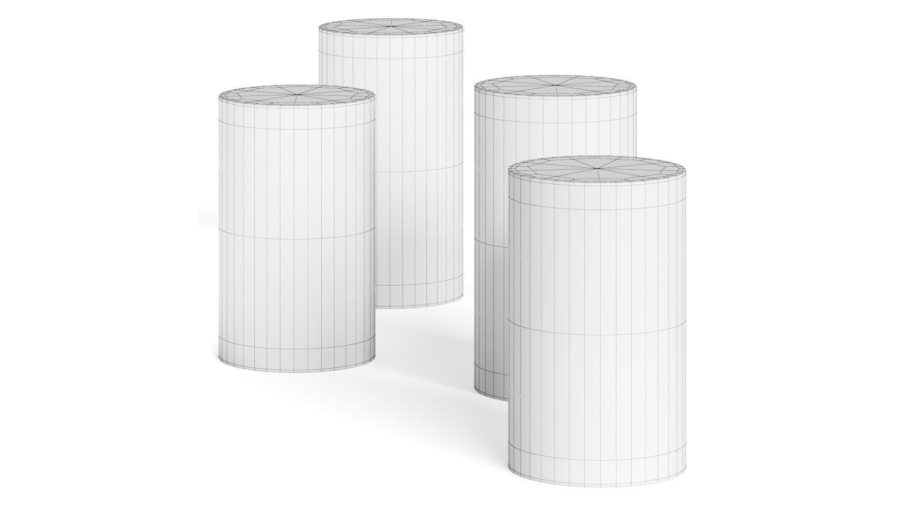 Minotti Pilotis Indoor And Outdoor Coffee Tables 3d Model Cgtrader