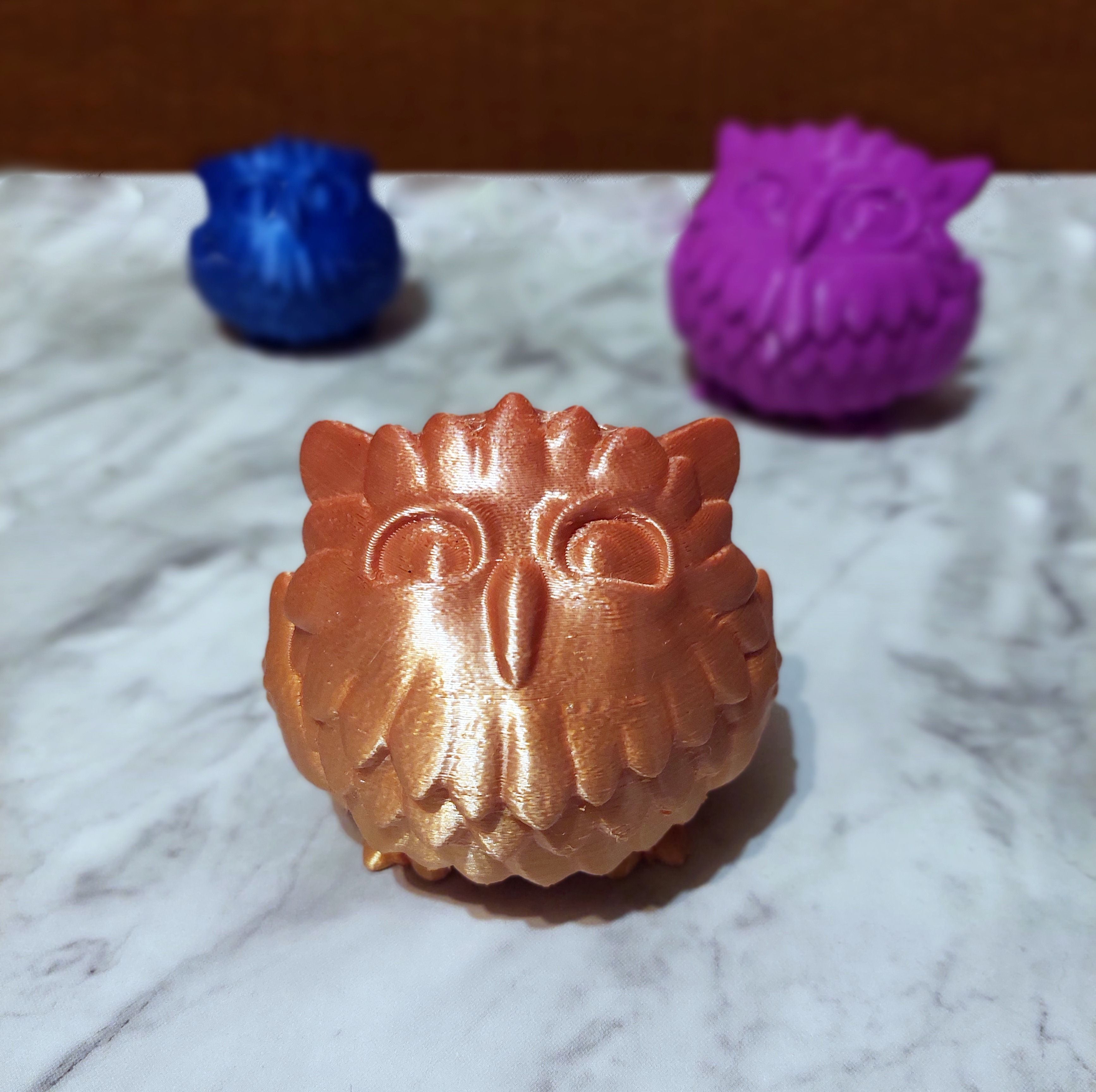 Cute Owls 3D model 3D printable | CGTrader