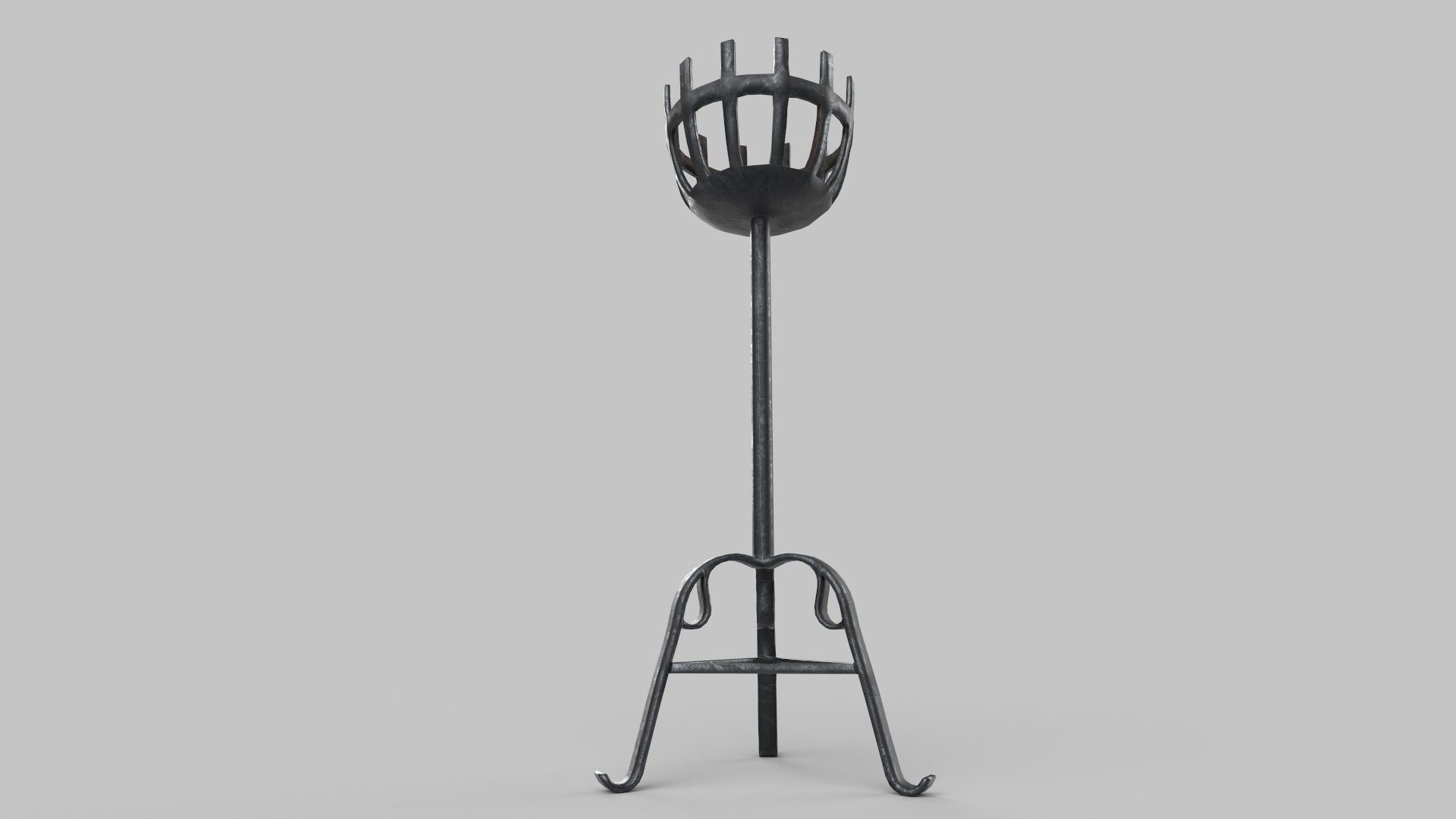 3D model Fire stand VR / AR / low-poly | CGTrader