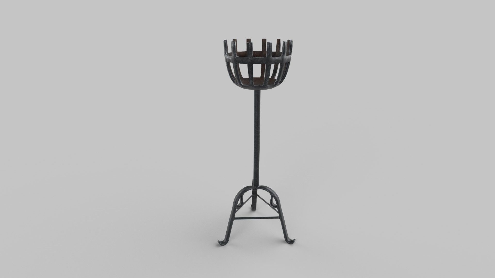 3D model Fire stand VR / AR / low-poly | CGTrader