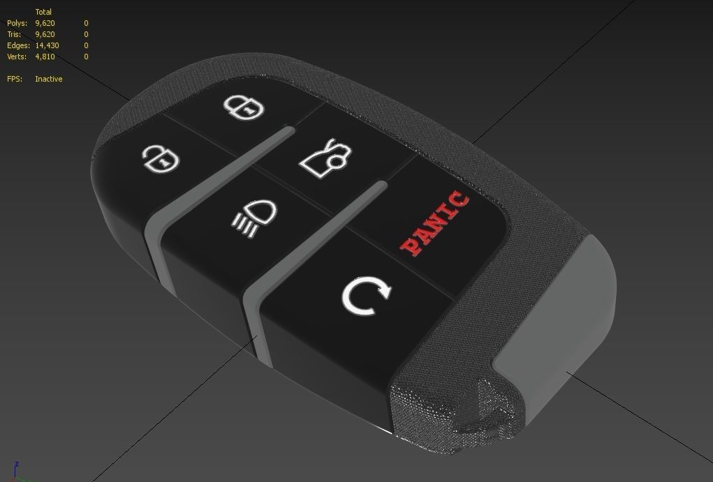 3D model Car key Model 12 VR / AR / low-poly | CGTrader