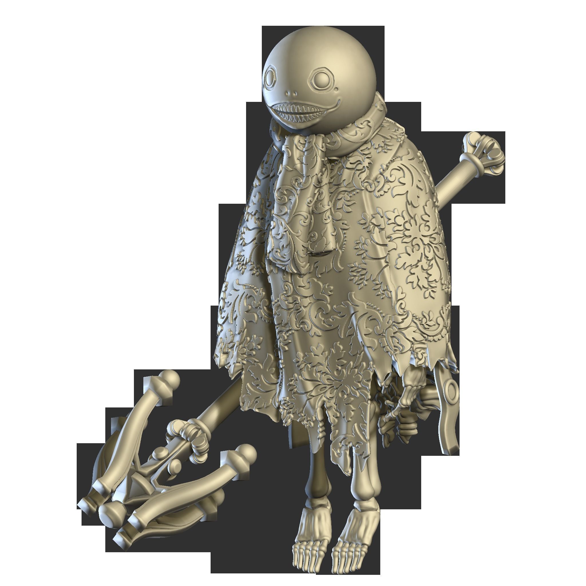 Emil Nier 3D Print Miniature 3D model 3D printable | CGTrader