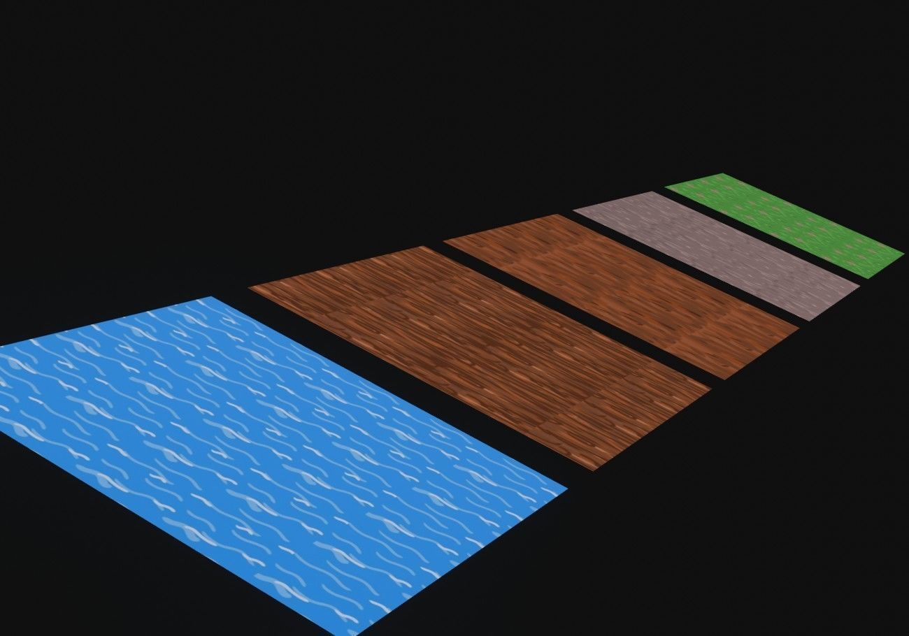 Texture 15 nature lanscape textures for games VR / AR / low-poly | CGTrader