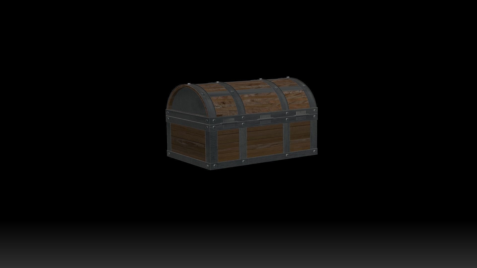 3D model Treasure Chest Box 2 VR / AR / low-poly | CGTrader