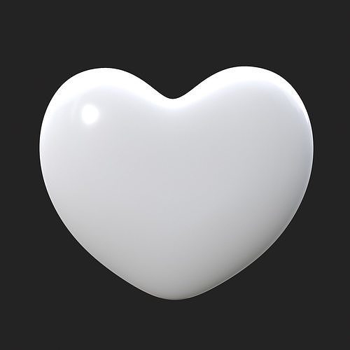 Heart Shape 3D model 3D printable | CGTrader