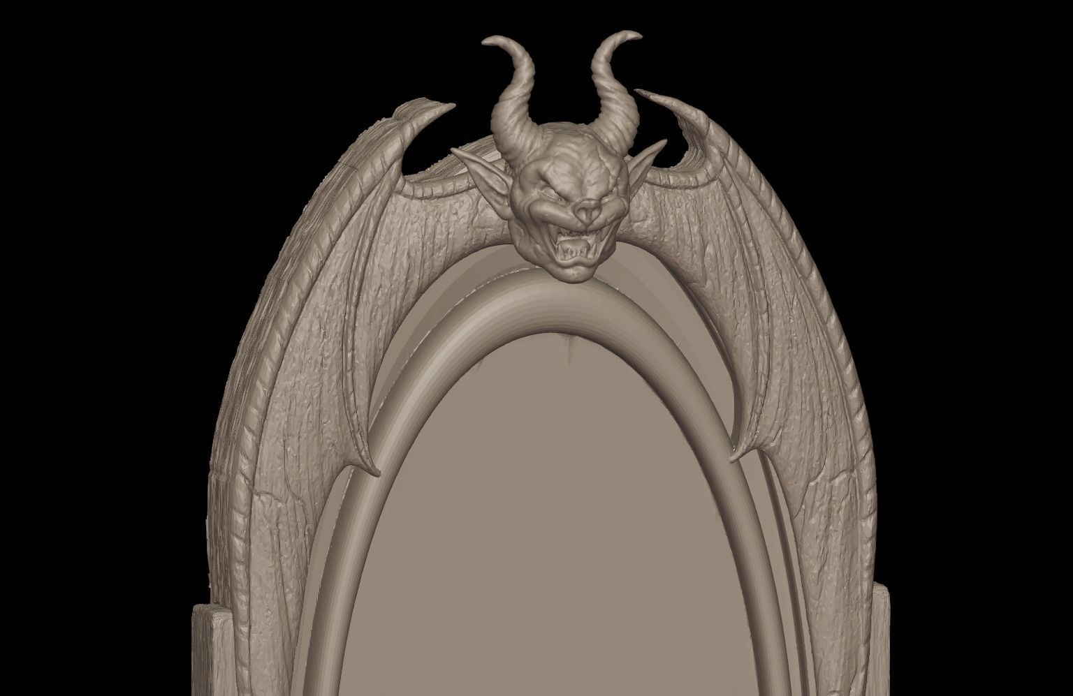 Maleficent Fanart - 1to10 scale stl file 3D print model 3D model 3D ...