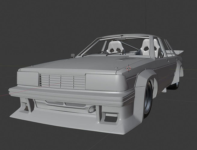 80sATCC Nissan Bluebird 3D model | CGTrader