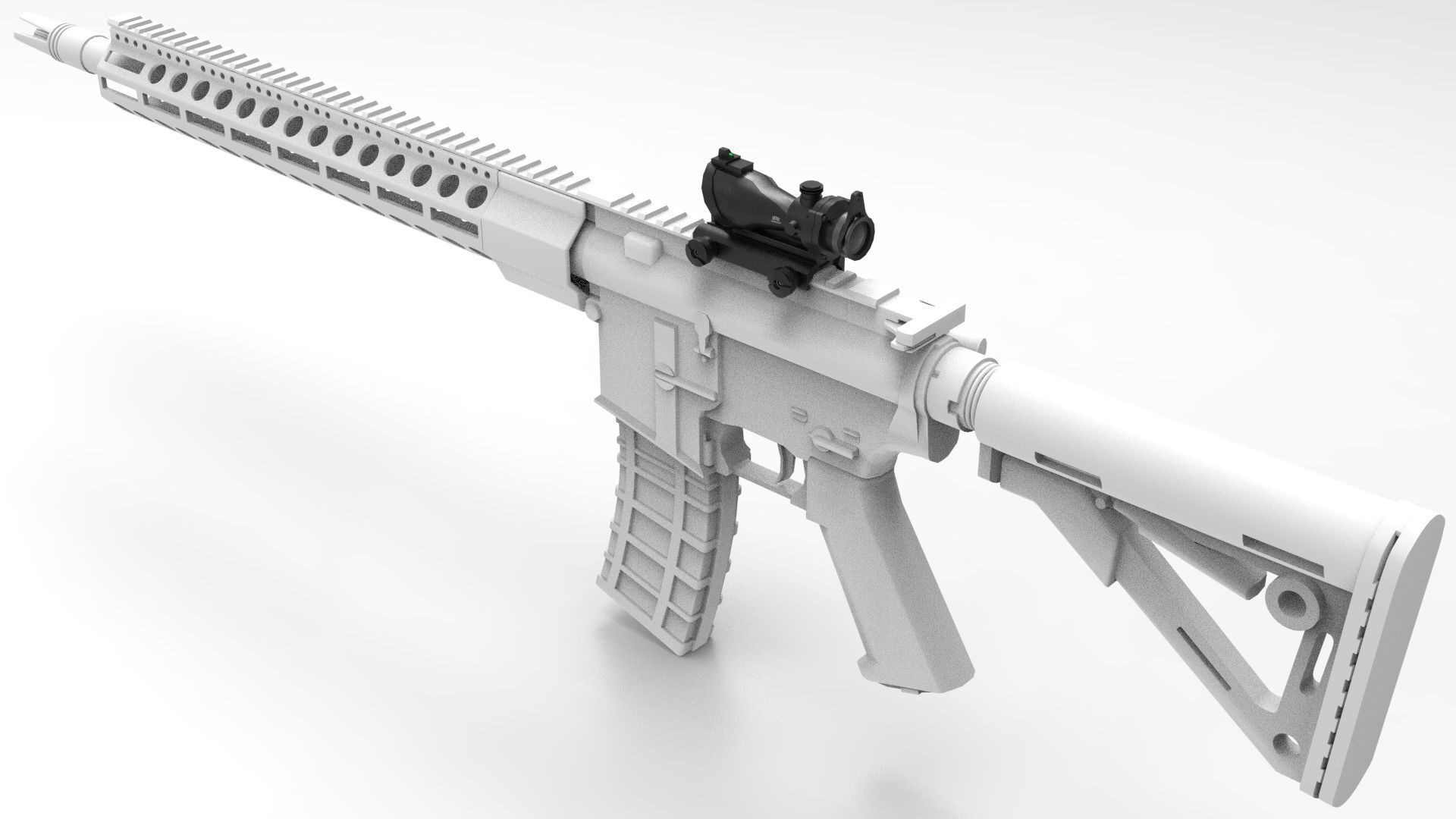 3D model Trijicon TA01NSN SOCOM VR / AR / low-poly | CGTrader