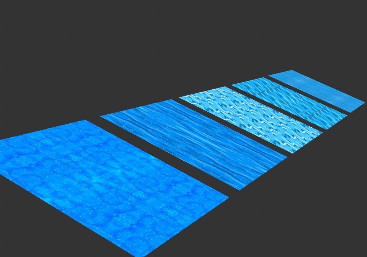15 textures pack - water low resolution nature pack Texture | CGTrader