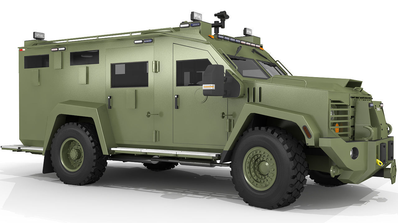 Bearcat military G3 3D model | CGTrader