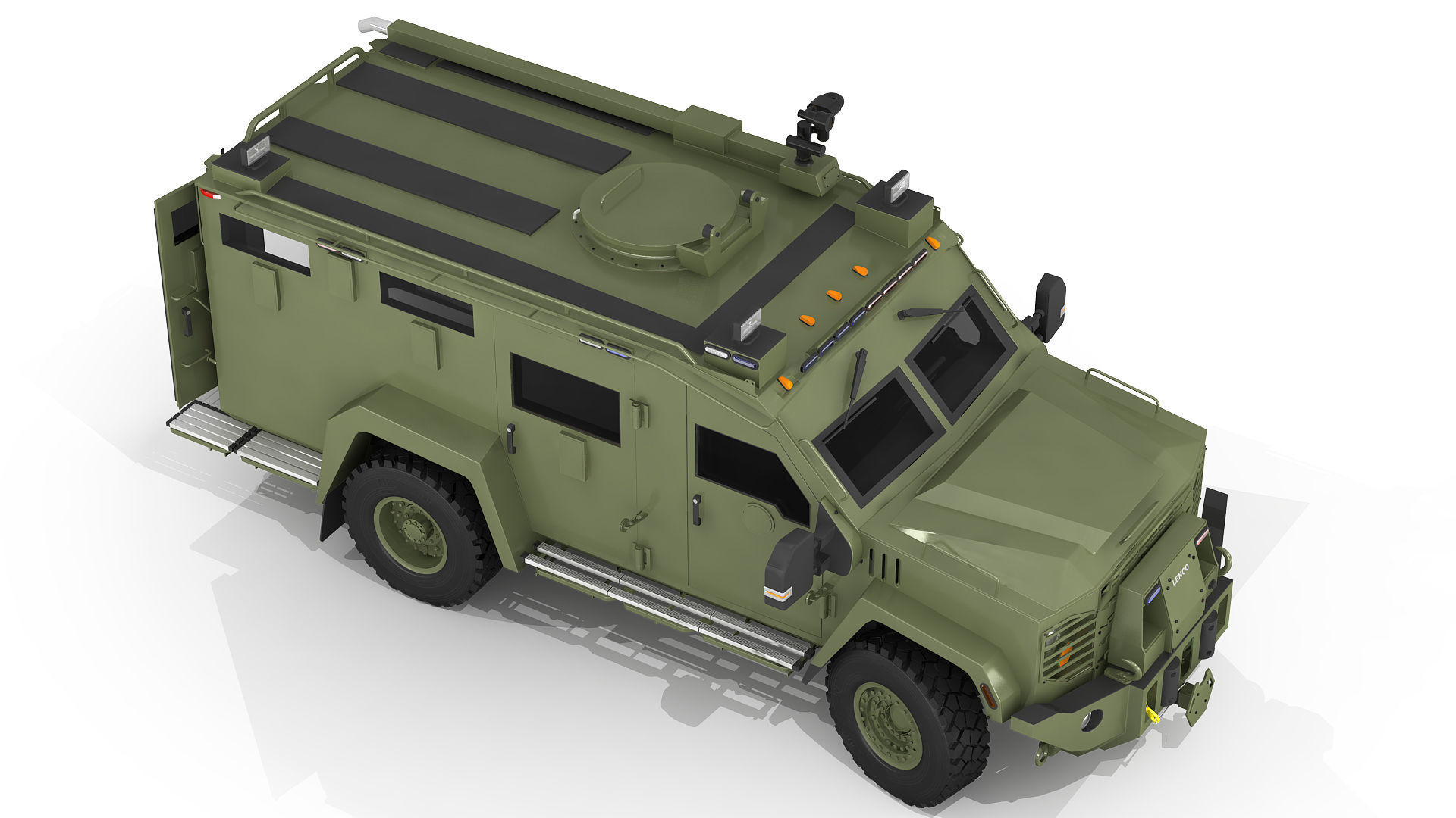 Bearcat Military G3 3d Model Cgtrader