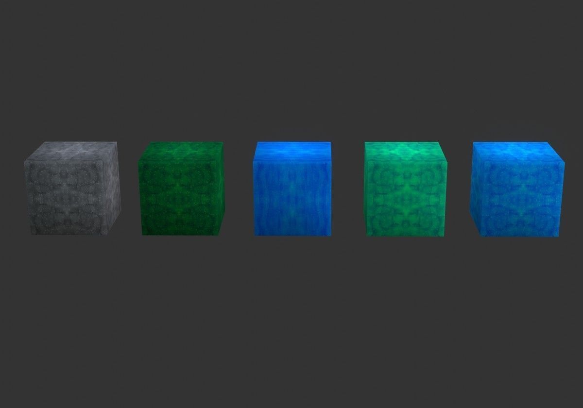 Texture 5 textures pack fancy VR / AR / low-poly | CGTrader