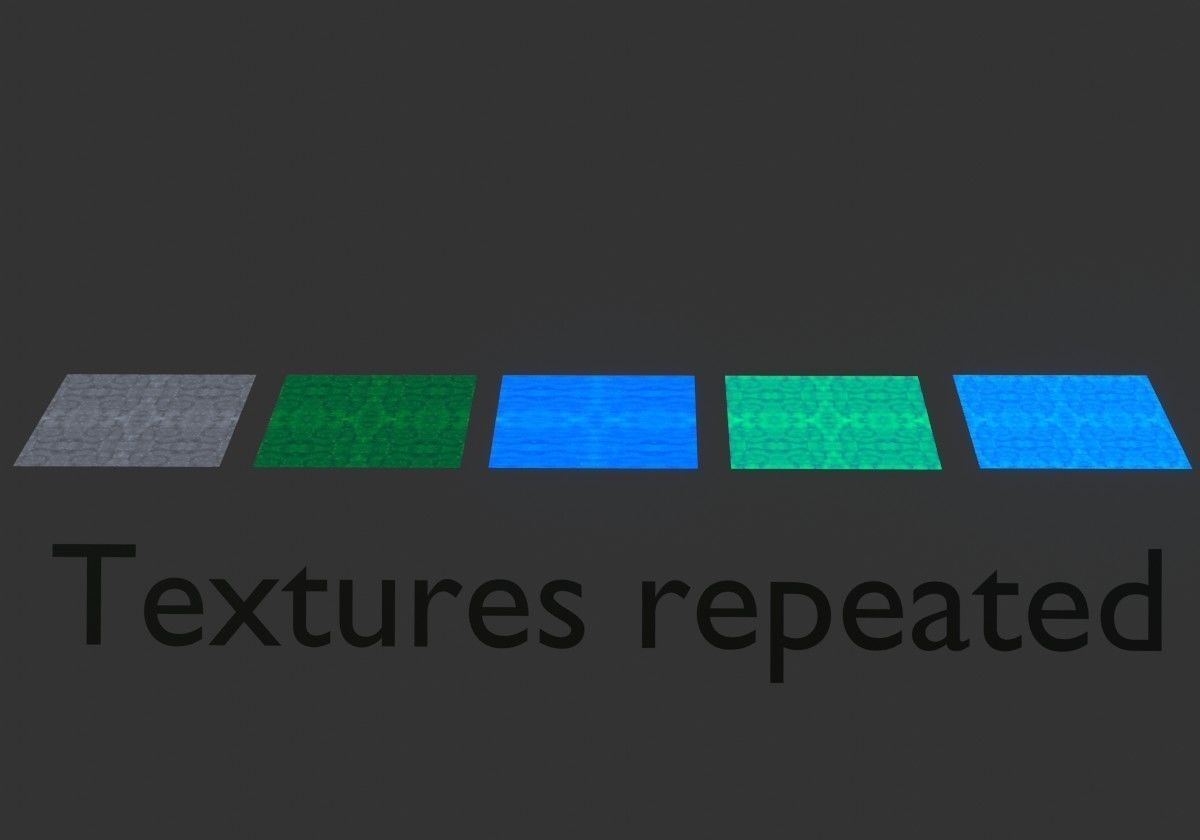 Texture 5 textures pack fancy VR / AR / low-poly | CGTrader