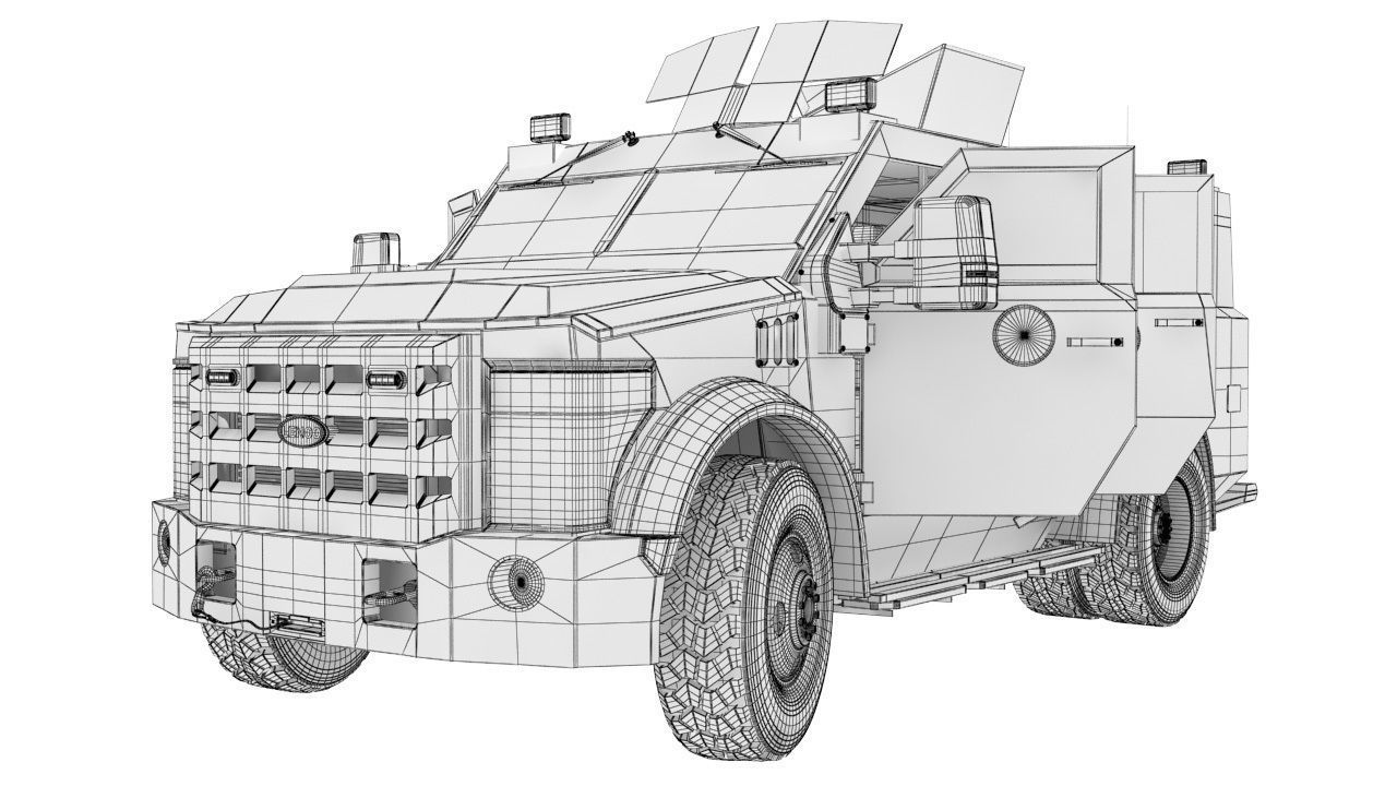 Bearcat tactical 3D model | CGTrader