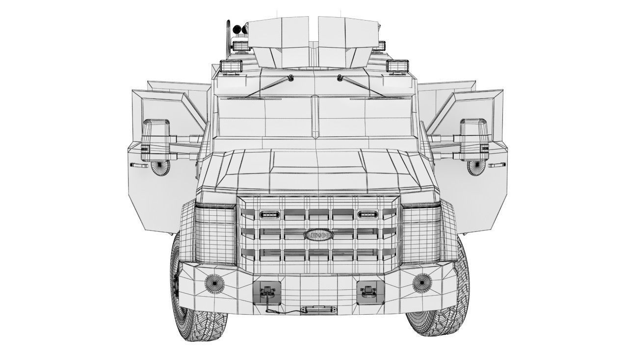 Bearcat tactical 3D model | CGTrader