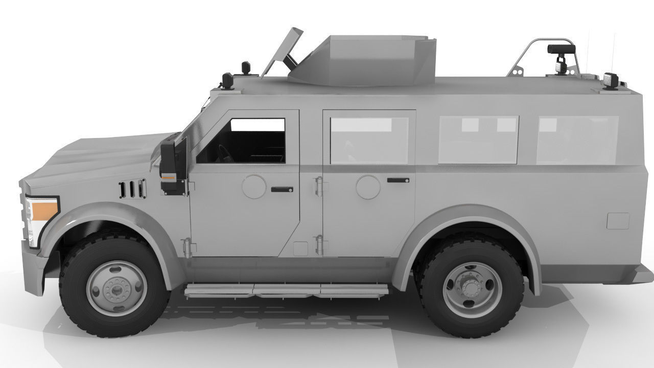 Bearcat tactical 3D model | CGTrader