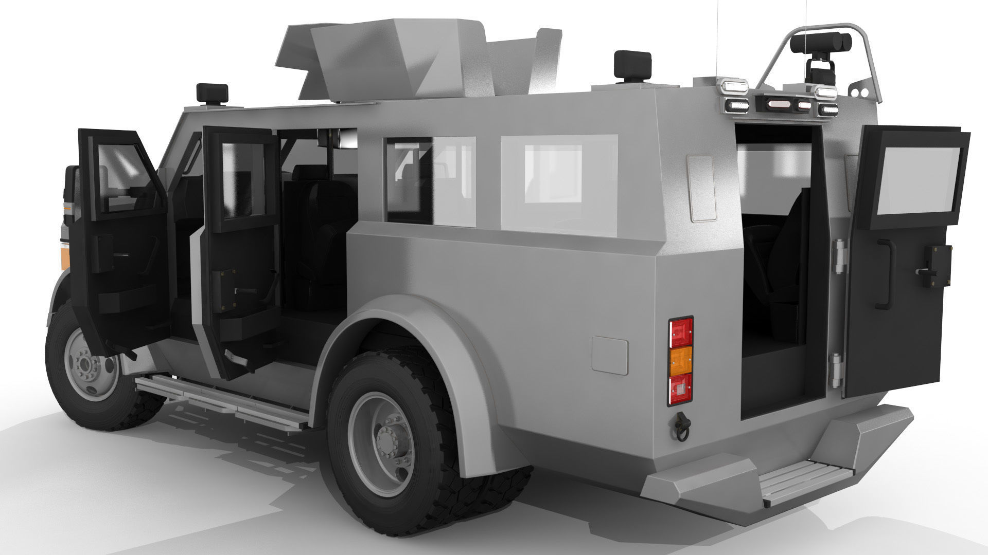 Bearcat tactical 3D model | CGTrader
