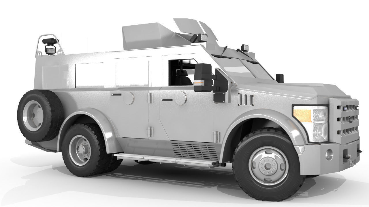 Bearcat tactical 3D model | CGTrader