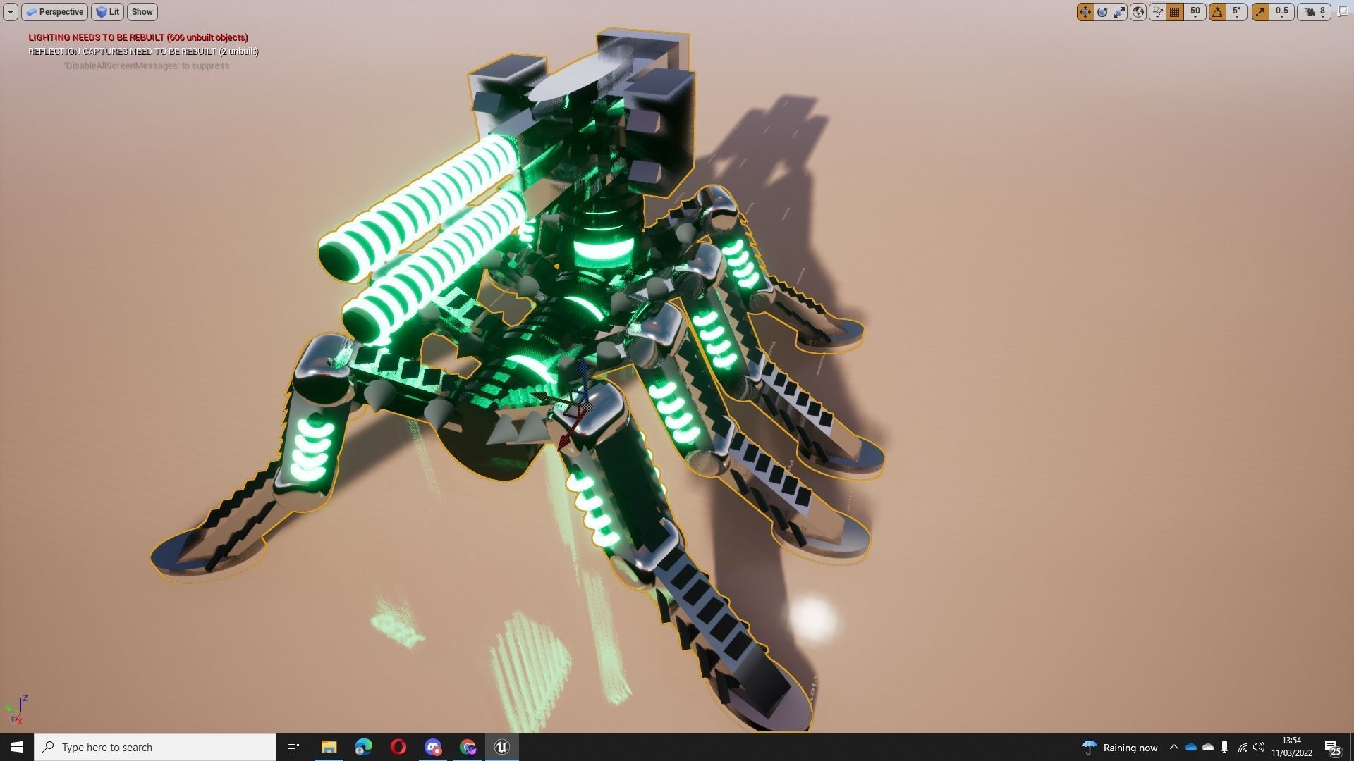 3D Cifi Turret and Spider Tank 3D model | CGTrader