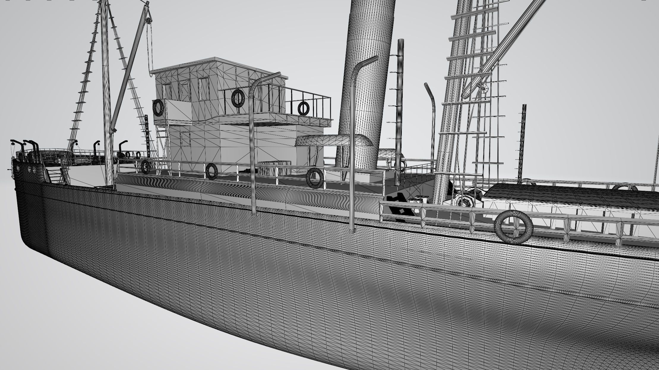 Bandirma Ferry Bandirma Vapuru 3D model | CGTrader