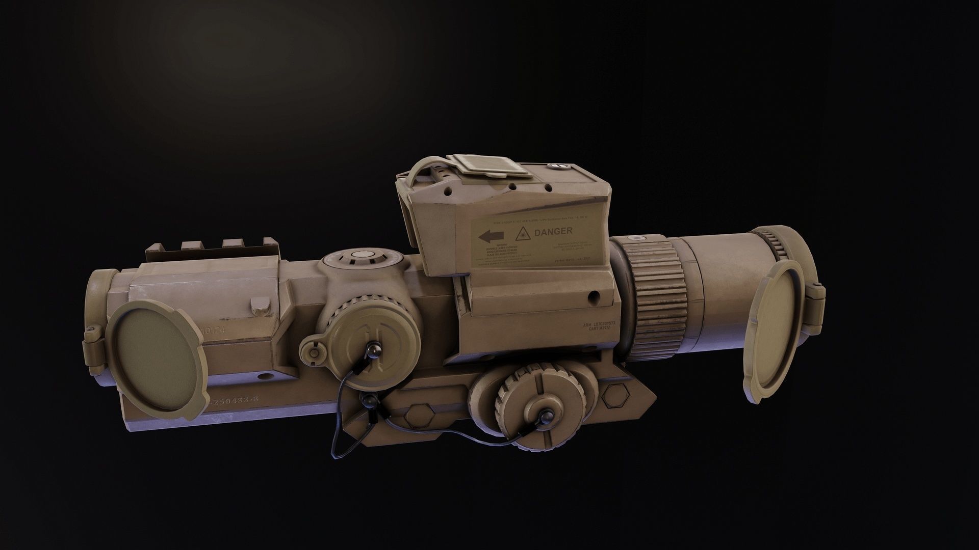 3D model Vortex XM157 NGSW FC Optic VR / AR / low-poly | CGTrader