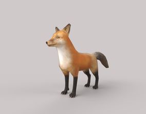 Low-poly Fox 3D Models | CGTrader