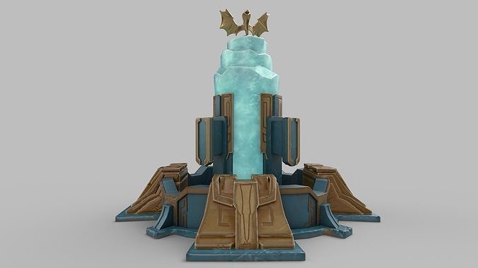 3D model Stylized tower VR / AR / low-poly | CGTrader