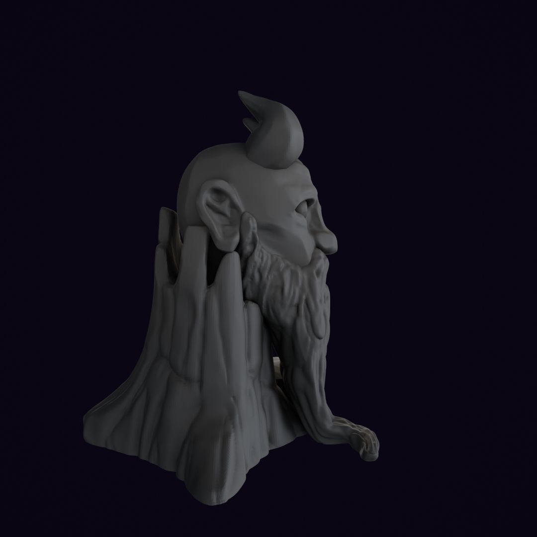 Dios Mimir 3D model 3D printable | CGTrader
