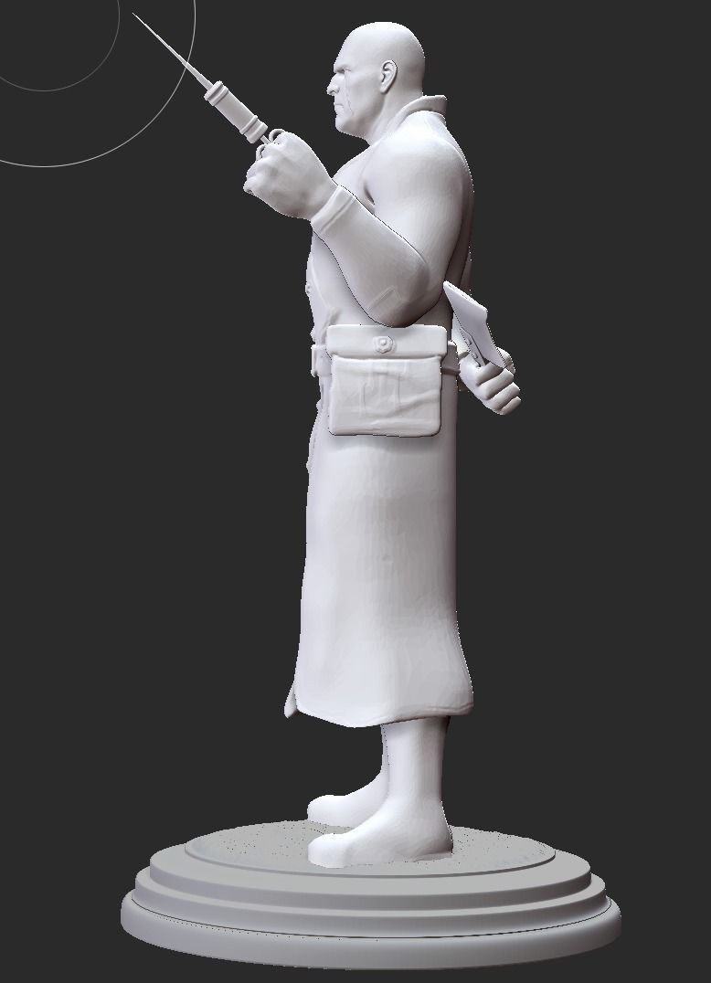Doctor Pain 3D model 3D printable | CGTrader