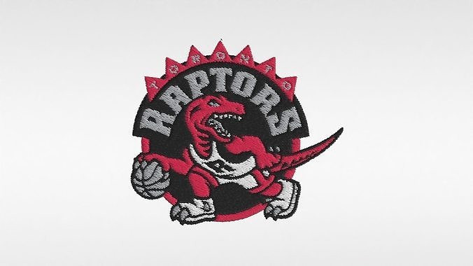 3D model Embroidered Patch Toronto Raptors VR / AR / low-poly | CGTrader