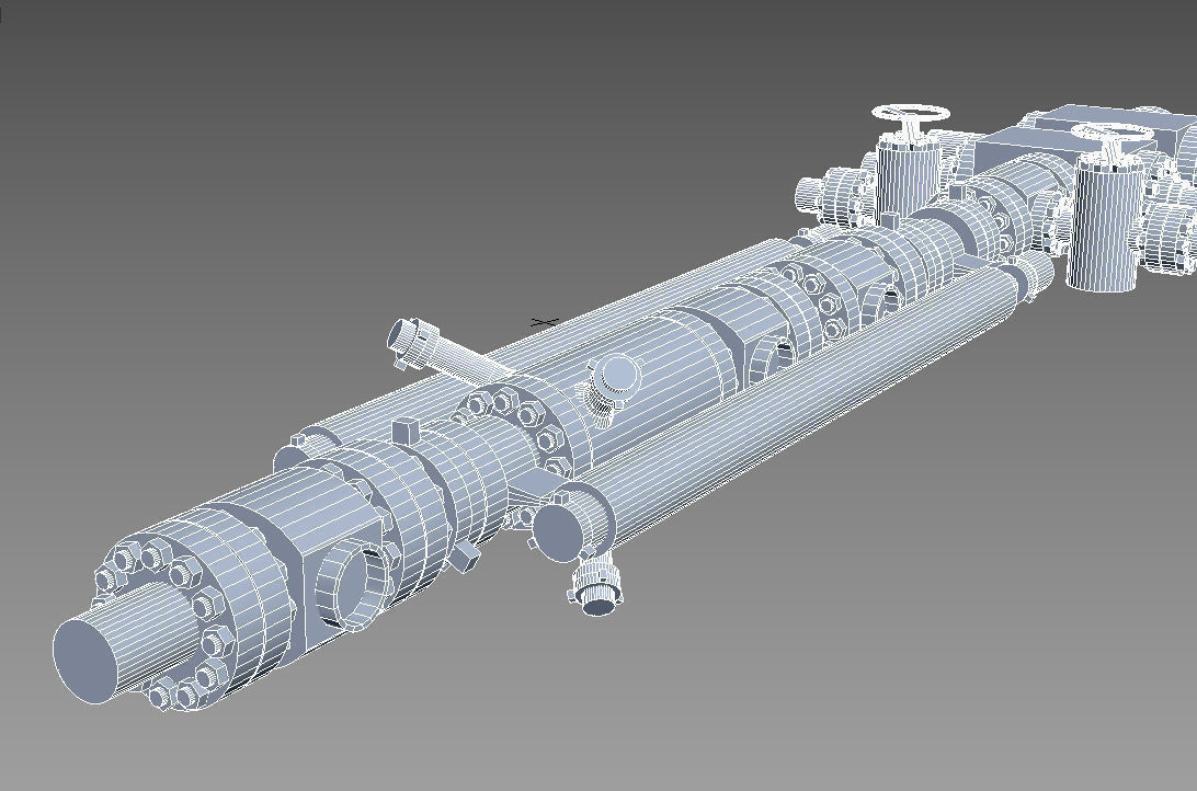 Industrial Well Head 3D model | CGTrader