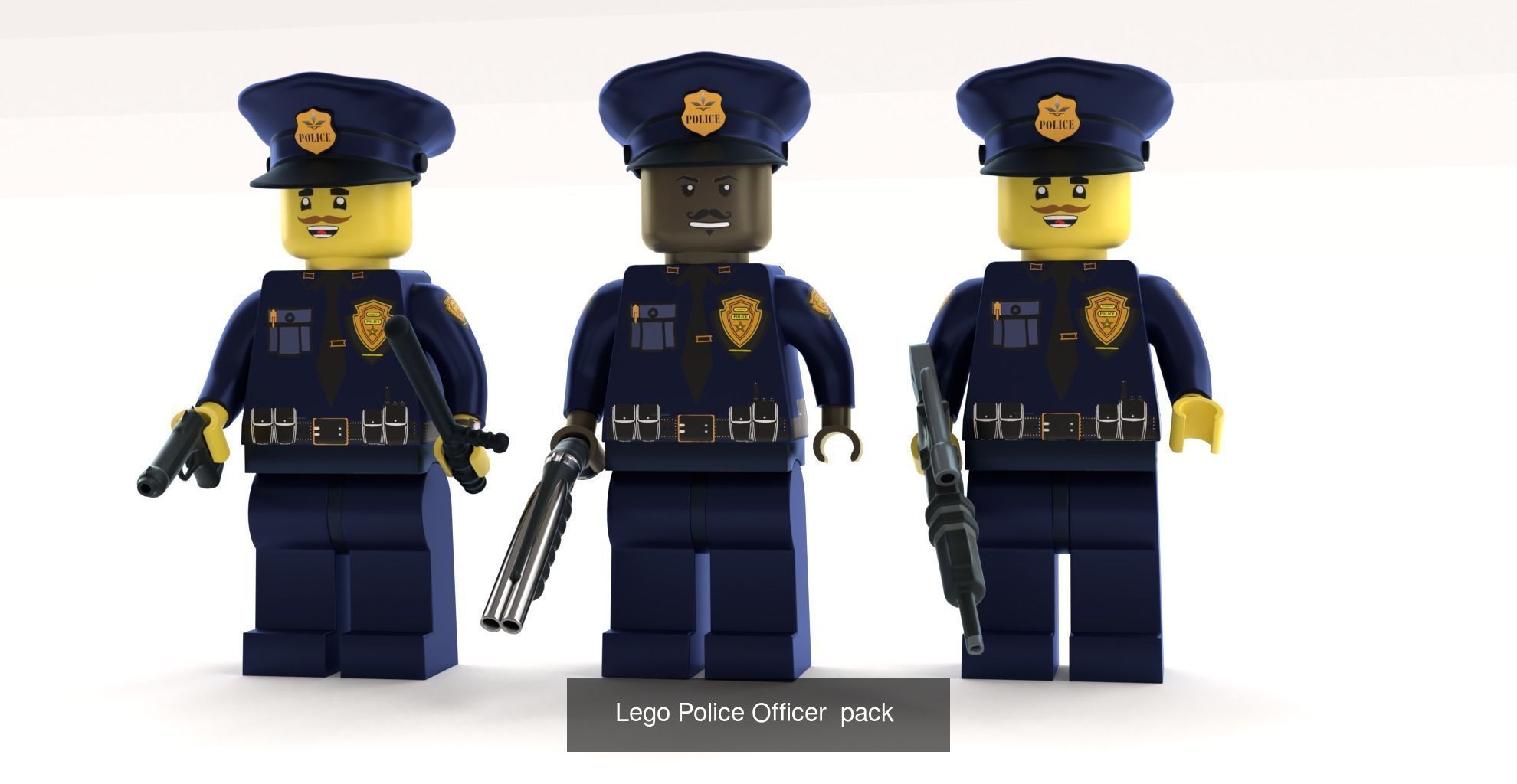 Lego Characters Collection VR / AR / low-poly | CGTrader