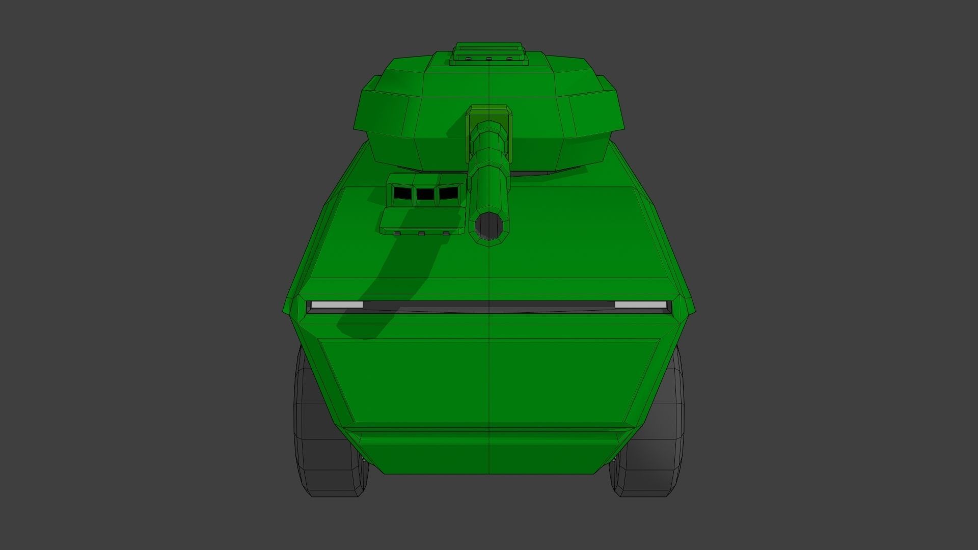 3D model Wheeled Stylized Tank VR / AR / low-poly | CGTrader