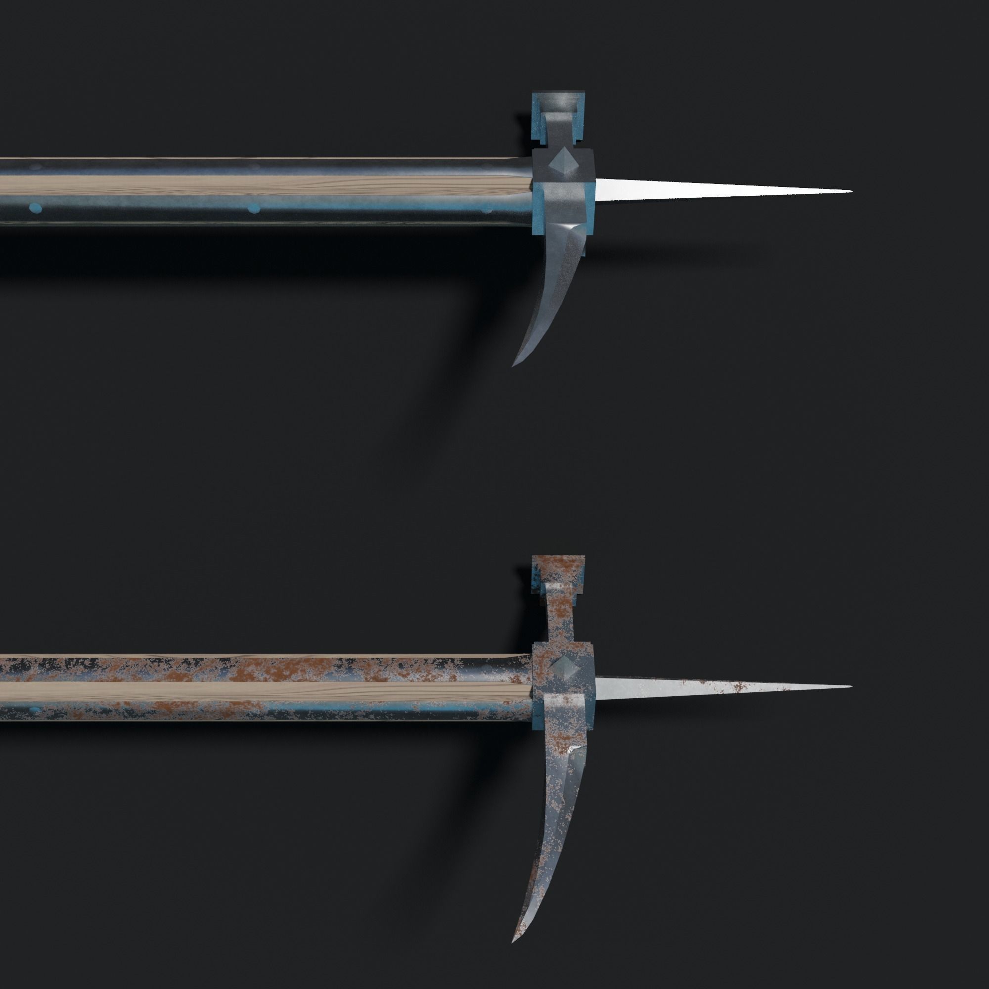 3D model Medieval Crows Beak VR / AR / low-poly | CGTrader