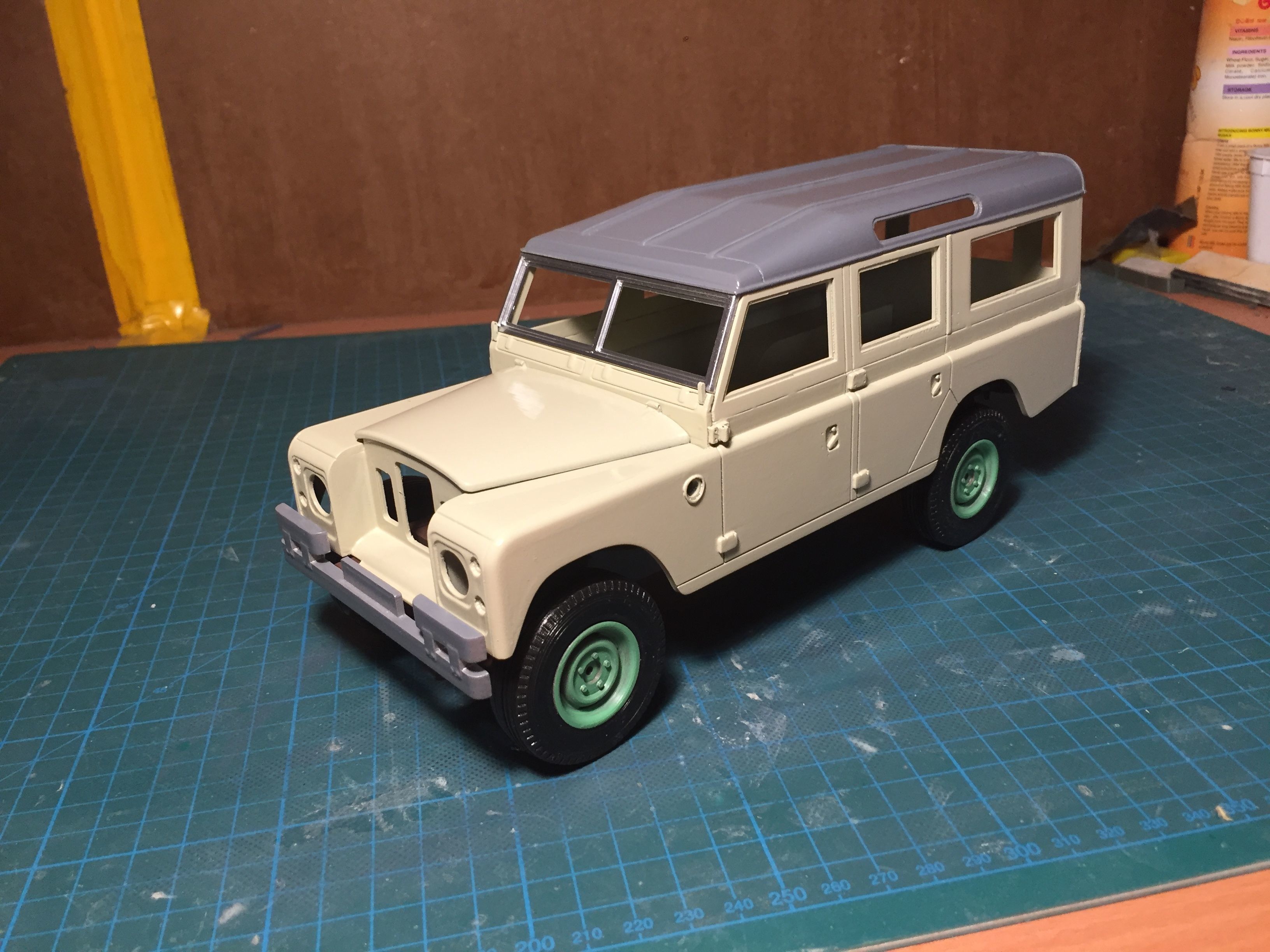 Land Rover 3 series Wagon 1 to 18 scale model series 3D model 3D ...