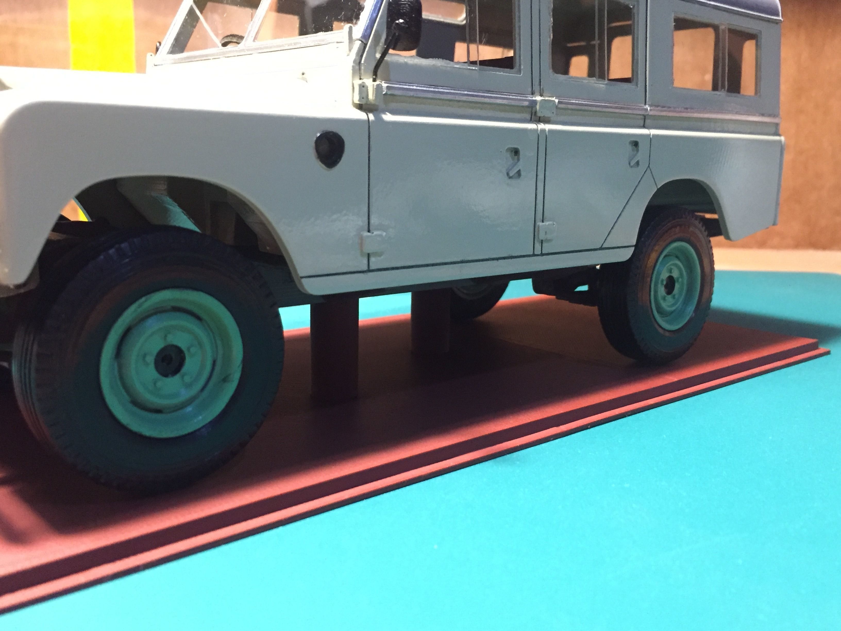 Land Rover 3 series Wagon 1 to 18 scale model series 3D model 3D ...