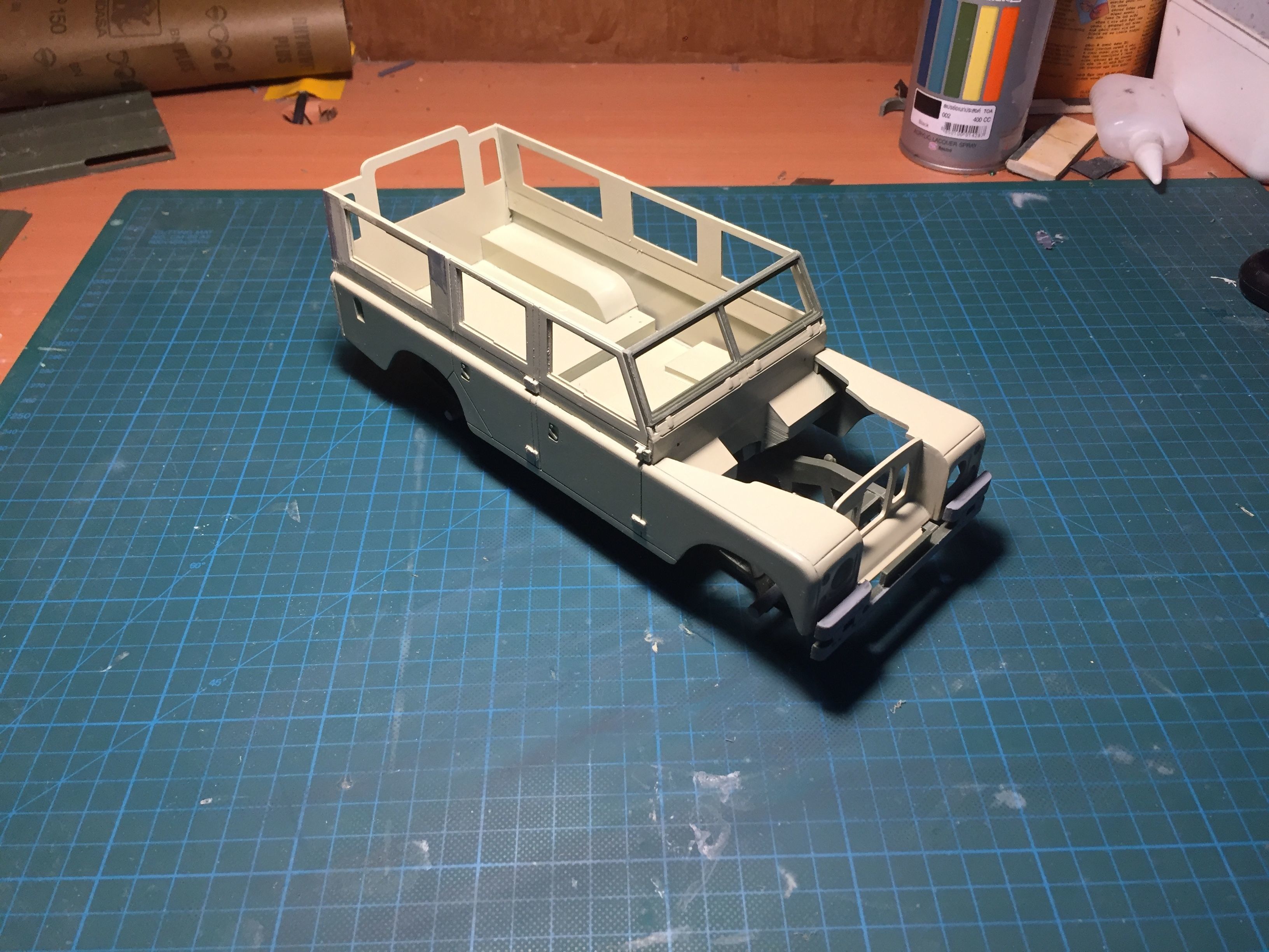 Land Rover 3 series Wagon 1 to 18 scale model series 3D model 3D ...